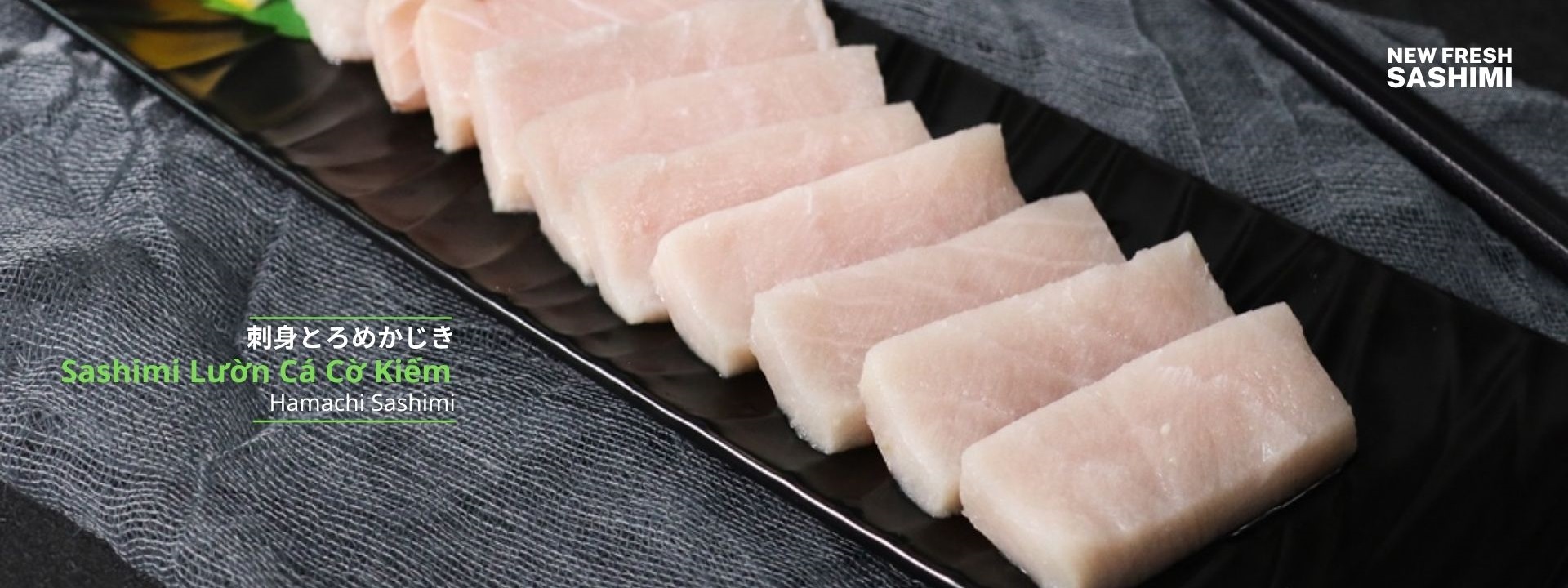 Sashimi Cá Cờ Kiếm - Swordfish Sashimi